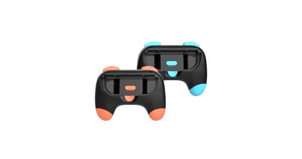 DOBE Grip Controller Cartoon Nintendo Switch 2 (Blu/Arancione) (Pacco da 2)